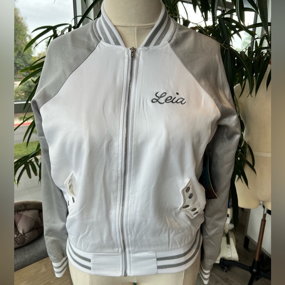 Disney | Jackets & Coats | Princess Leia Bomber Jacket Disney Nwt ...